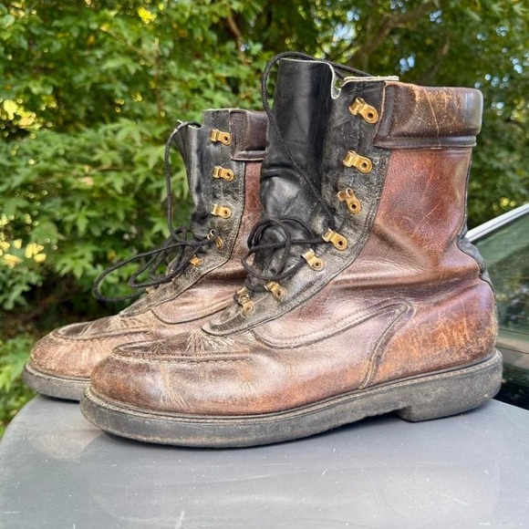 The Unbranded Brand | Shoes | Rare Vintage Og Herman Brown Leather ...